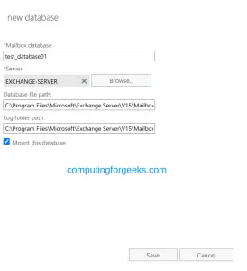 Configure Mailbox Quotas and Archives on Exchange Server 2019 | ComputingForGeeks