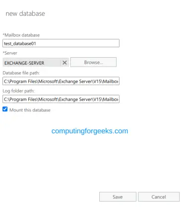 Configure Mailbox Quotas and Archives on Exchange Server 2019 | ComputingForGeeks
