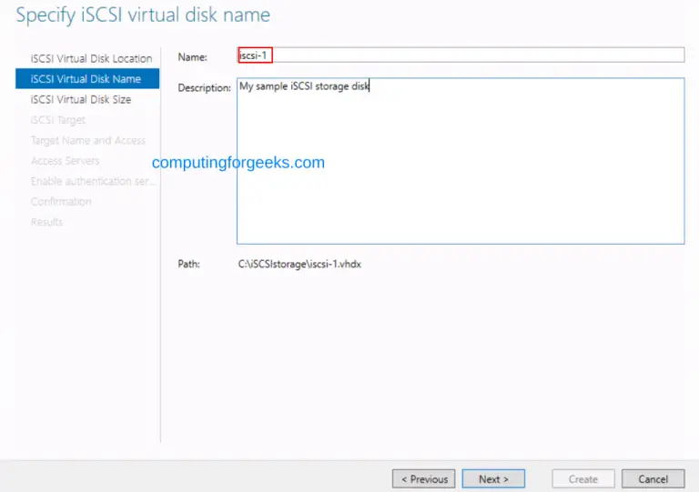 Configure Iscsi Target And Initiator On Windows Server 2022 Computingforgeeks