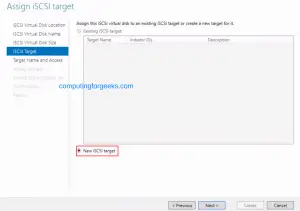 Configure iSCSI Target & Initiator on Windows Server 2022 ...
