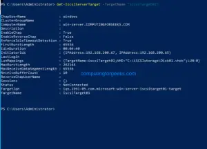 Configure iSCSI Target & Initiator on Windows Server 2022 | ComputingForGeeks
