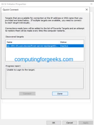 Configure iSCSI Target & Initiator on Windows Server 2022 | ComputingForGeeks