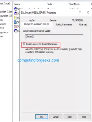 Configuring AlwaysOn Availability Groups in SQL Server 2022 | ComputingForGeeks