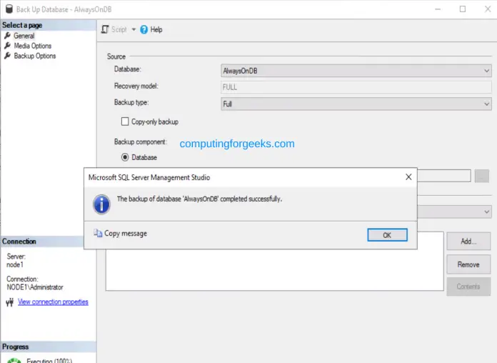 Configuring AlwaysOn Availability Groups in SQL Server 2022 ...