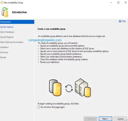 Configuring AlwaysOn Availability Groups in SQL Server 2022 | ComputingForGeeks