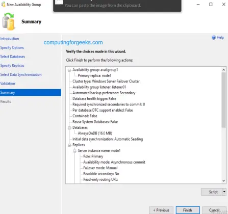 Configuring AlwaysOn Availability Groups in SQL Server 2022 ...