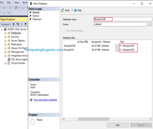 Configuring AlwaysOn Availability Groups in SQL Server 2022 ...