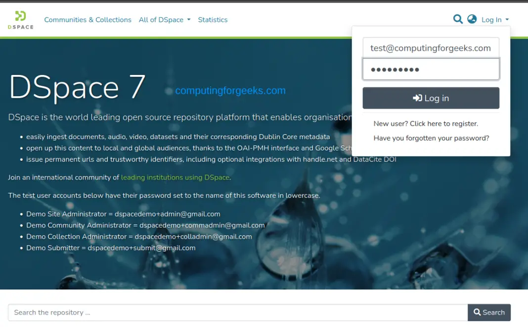 Install DSpace 7 Repository on Ubuntu 20.04|18.04 | ComputingForGeeks