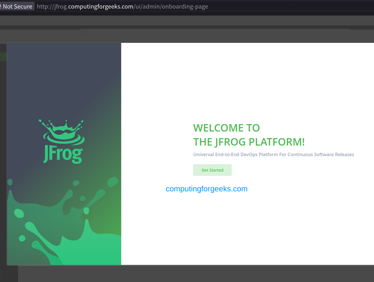 Deploy JFrog Artifactory on Kubernetes With Ingress | ComputingForGeeks