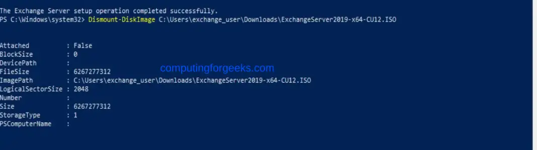 Installing Exchange Server 2019 on Windows Server 2022 | ComputingForGeeks