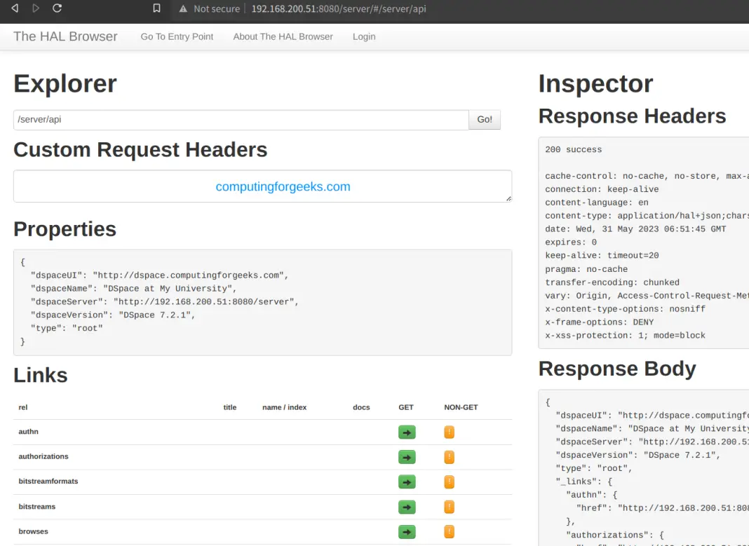 Install DSpace 7 Repository on Ubuntu 20.04|18.04 | ComputingForGeeks