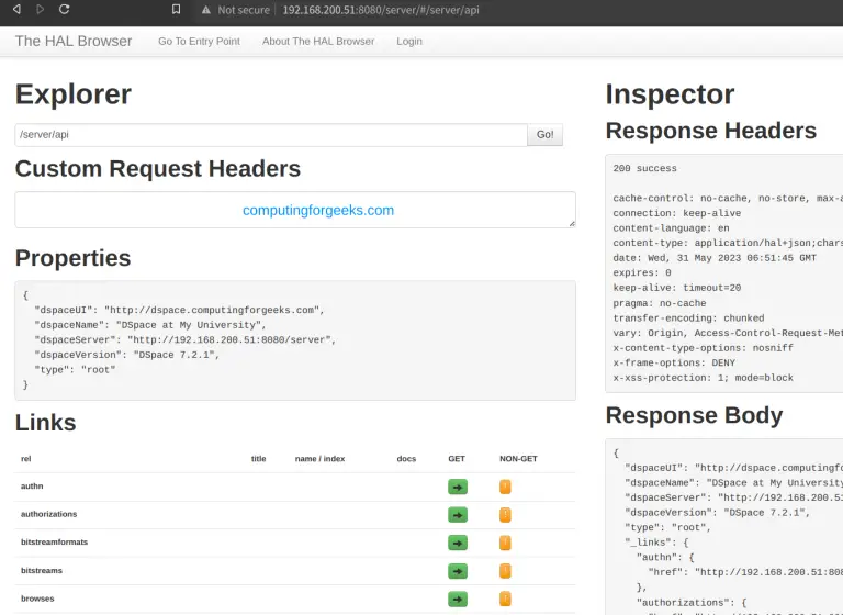 Install DSpace 7 Repository on Ubuntu 20.04|18.04 | ComputingForGeeks