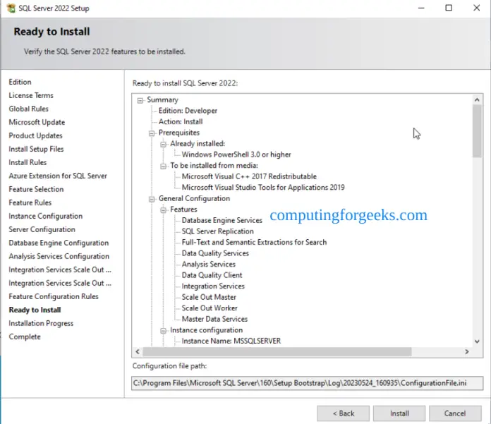 Installing Sql Server 2022 On Windows Server 2022 Computingforgeeks 3571