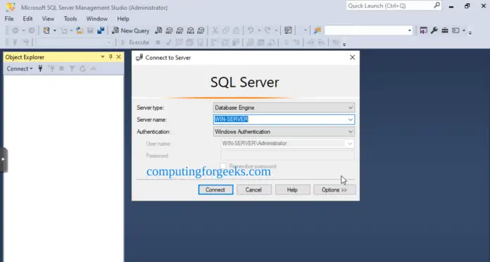 Installing SQL Server 2022 on Windows Server 2022 | ComputingForGeeks