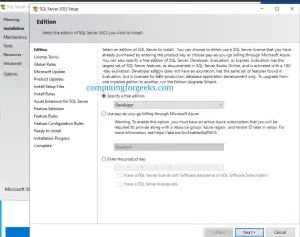 Installing SQL Server 2022 on Windows Server 2022 | ComputingForGeeks
