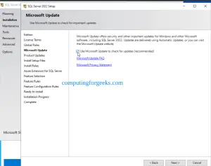 Installing SQL Server 2022 on Windows Server 2022 | ComputingForGeeks