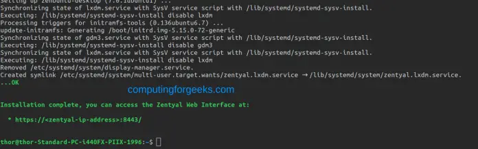 Review and Install of Zentyal Server 7 Development Edition | ComputingForGeeks