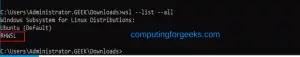 Run RHEL / Fedora on Windows Subsystem for Linux (WSL) | ComputingForGeeks