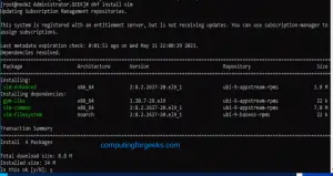 Run RHEL / Fedora on Windows Subsystem for Linux (WSL) | ComputingForGeeks