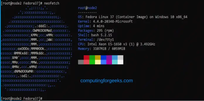 Run RHEL / Fedora on Windows Subsystem for Linux (WSL) | ComputingForGeeks