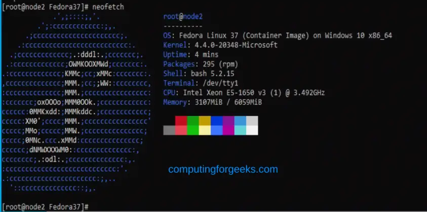 Run RHEL / Fedora on Windows Subsystem for Linux (WSL) | ComputingForGeeks