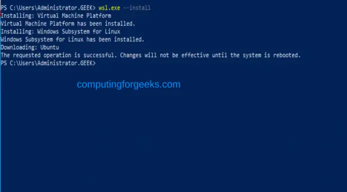 Run RHEL / Fedora on Windows Subsystem for Linux (WSL) | ComputingForGeeks
