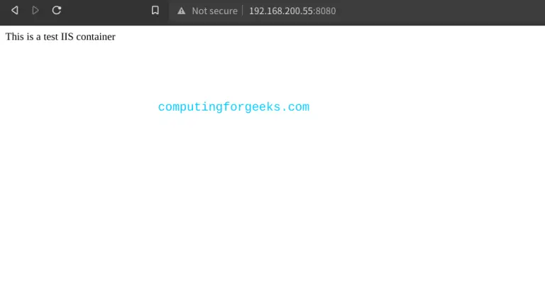 Using Docker and Docker Compose on Windows Server 2022 | ComputingForGeeks