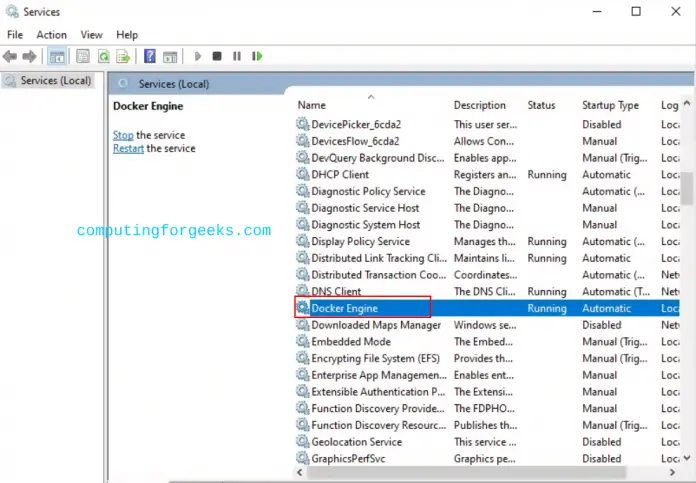 Using Docker And Docker Compose On Windows Server 2022 Computingforgeeks