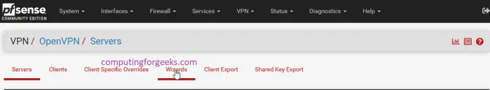 How To Configure OpenVPN Server on pfSense / OPNsense | ComputingForGeeks