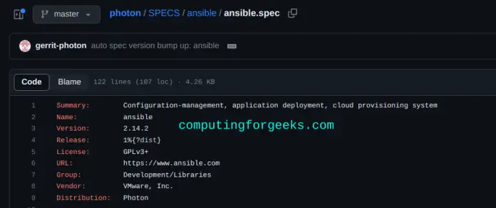 Manage Photon Os From Command Line Interface Cli Computingforgeeks