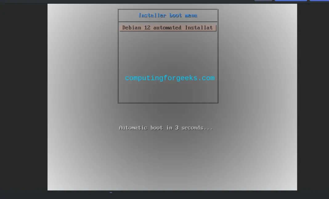 Automated installation of Debian 12 using PXE Boot | ComputingForGeeks