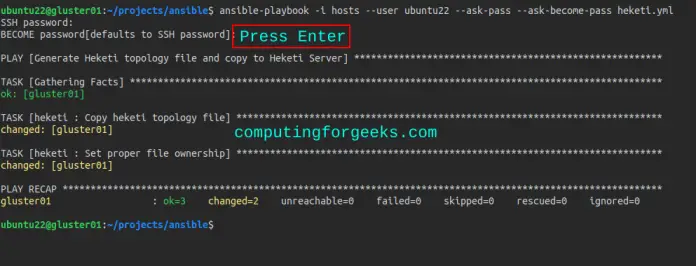 Configuring Glusterfs On Ubuntu 22 04 With Heketi Computingforgeeks