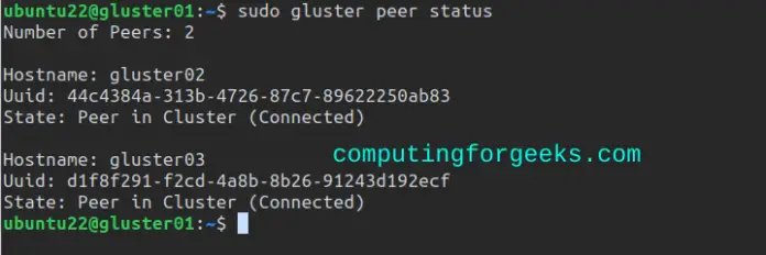 Configuring GlusterFS on Ubuntu 22.04 With Heketi | ComputingForGeeks