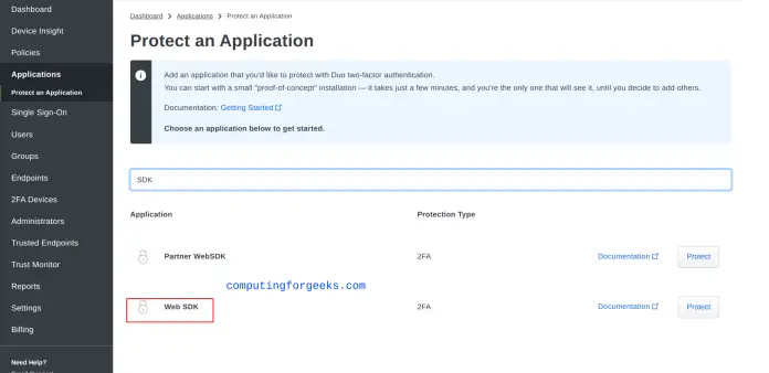 Guacamole Integration with Active Directory, OTP, and Duo 2FA | ComputingForGeeks