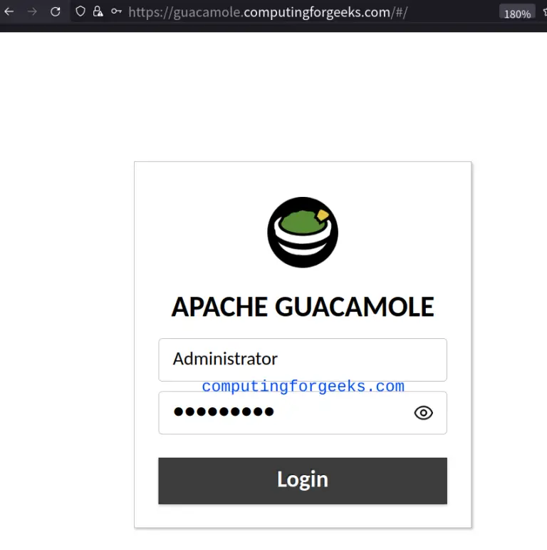 Guacamole Integration with Active Directory, OTP, and Duo 2FA | ComputingForGeeks