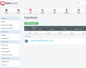 How To Install ISPConfig on Debian 12 (Bookworm) | ComputingForGeeks