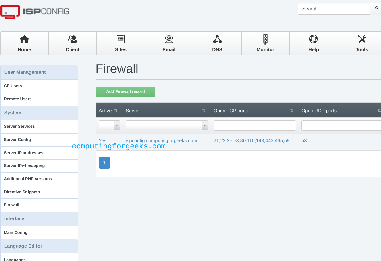 How To Install ISPConfig on Debian 12 (Bookworm) | ComputingForGeeks