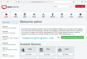 How To Install ISPConfig on Debian 12 (Bookworm) | ComputingForGeeks