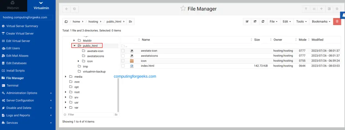 Installing Webmin Virtualmin Directadmin On Debian 12