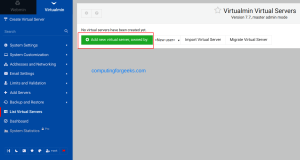Installing Webmin / Virtualmin / DirectAdmin on Debian 12 | ComputingForGeeks