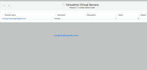 Installing Webmin / Virtualmin / DirectAdmin on Debian 12 | ComputingForGeeks