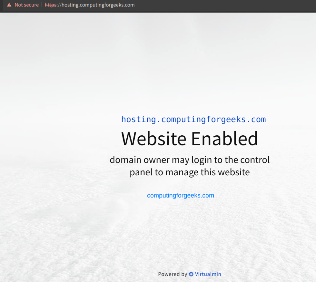 Installing Webmin Virtualmin Directadmin On Debian 12
