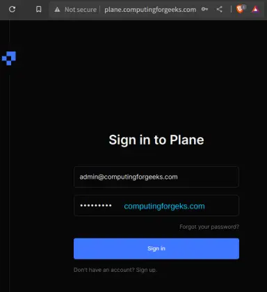 Plane Project Management Tool - Jira Open Source Alternative | ComputingForGeeks