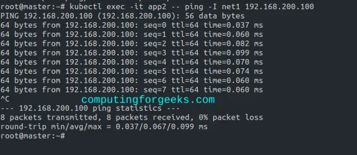 Attach multiple network interfaces to pods in Kubernetes using Multus ...