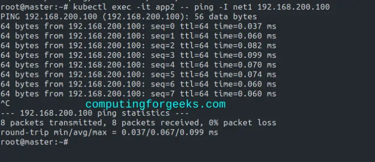 Attach multiple network interfaces to pods in Kubernetes using Multus ...