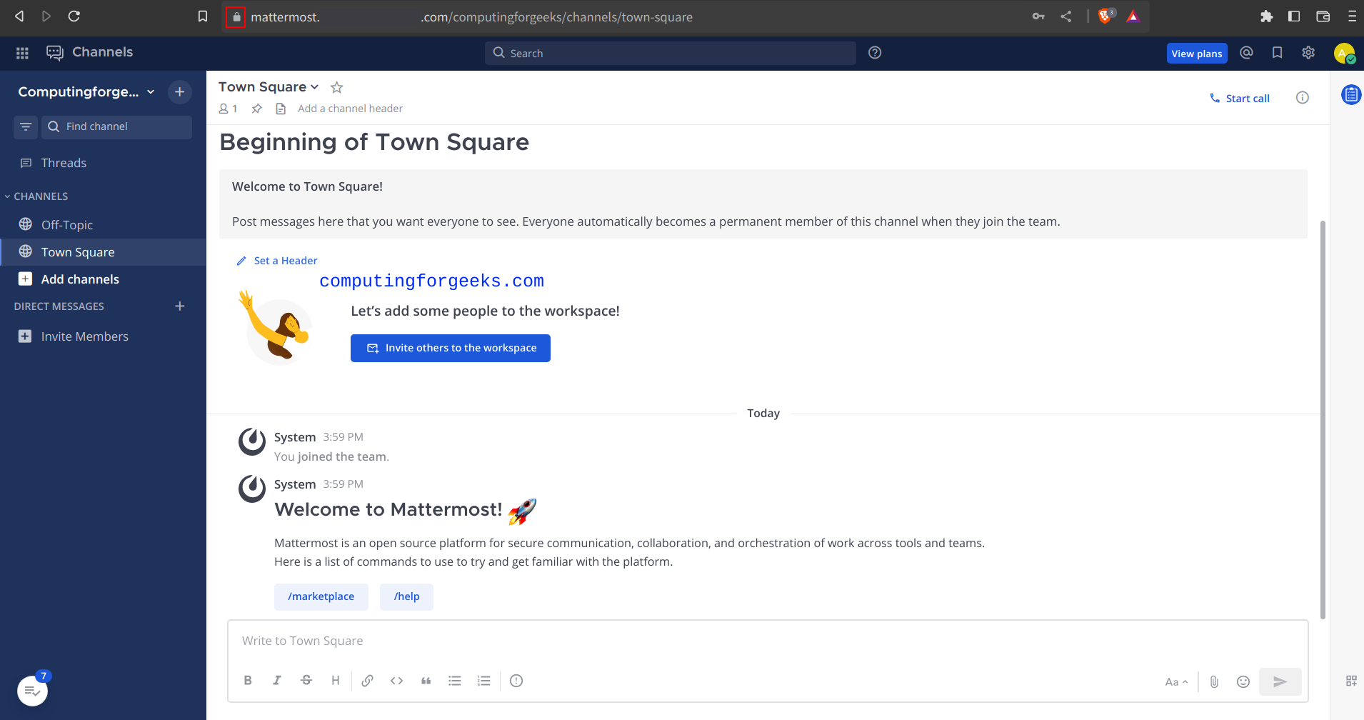 How To Install Mattermost Server On Debian 12 Bookworm Computingforgeeks