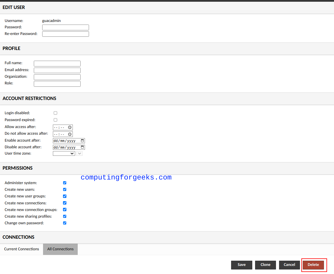 Install Guacamole Remote Desktop on Ubuntu 22.04 (Jammy Jellyfish ...