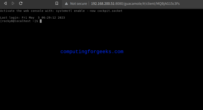 Install Guacamole Remote Desktop on Ubuntu 22.04 [Guide]