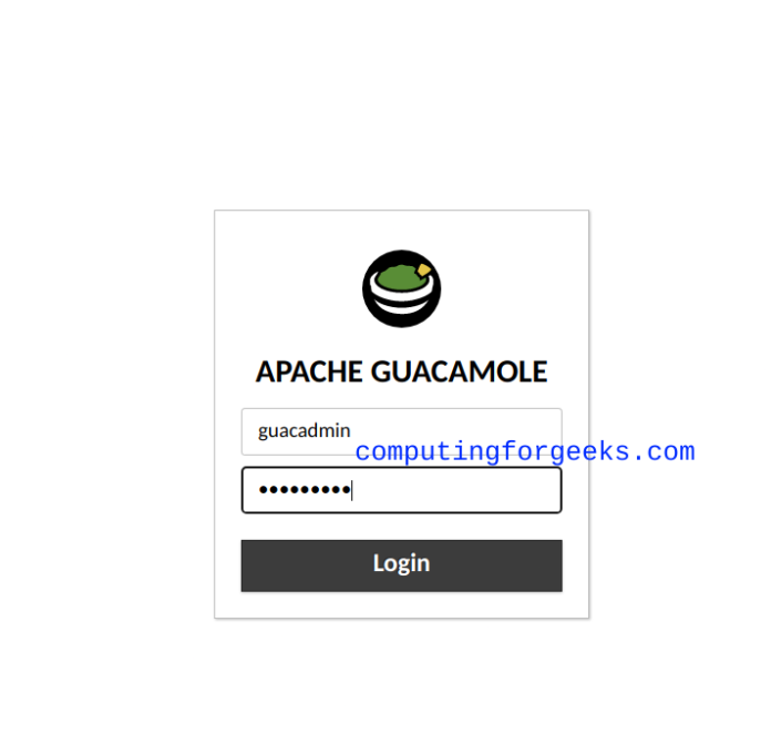 Guacamole Ubuntu 22.04 : Install Apache Guacamole as Docker Container ...