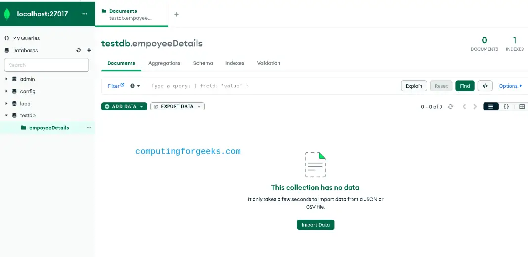 Install MongoDB 7.0 on Windows Server 2022|2019|2016 | ComputingForGeeks